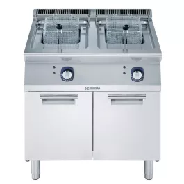 Friteuza electrica autonoma Electrolux Professional, 15+15 litri, cu 2 cuve in forma de „V ...